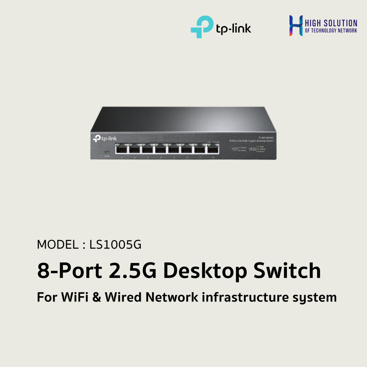 LS1005G (TP-Link) 5-Port 10/100/1000Mbps Desktop Switch wifi & wired ...
