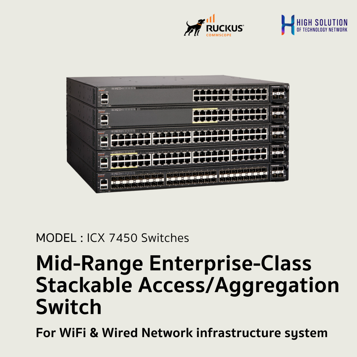 ICX 7450 Switches RUCKUS Mid-Range Enterprise-Class Stackable Access ...