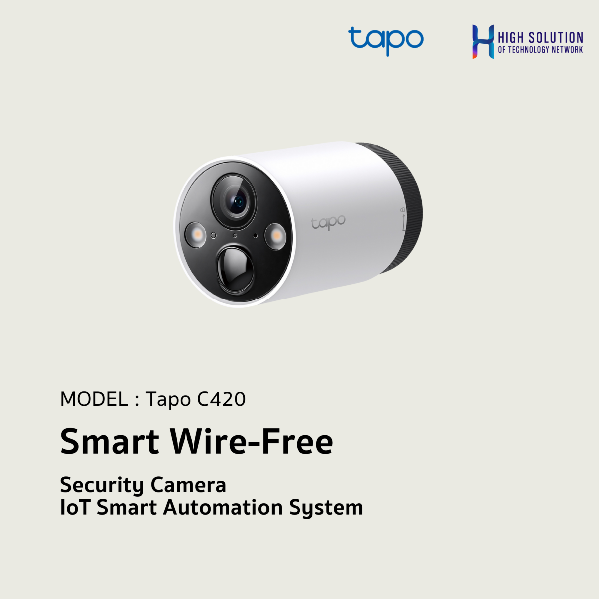 Tapo C420, Tapo, Smart Wire-Free Security Camera - IoT Smart Automation System - hstn