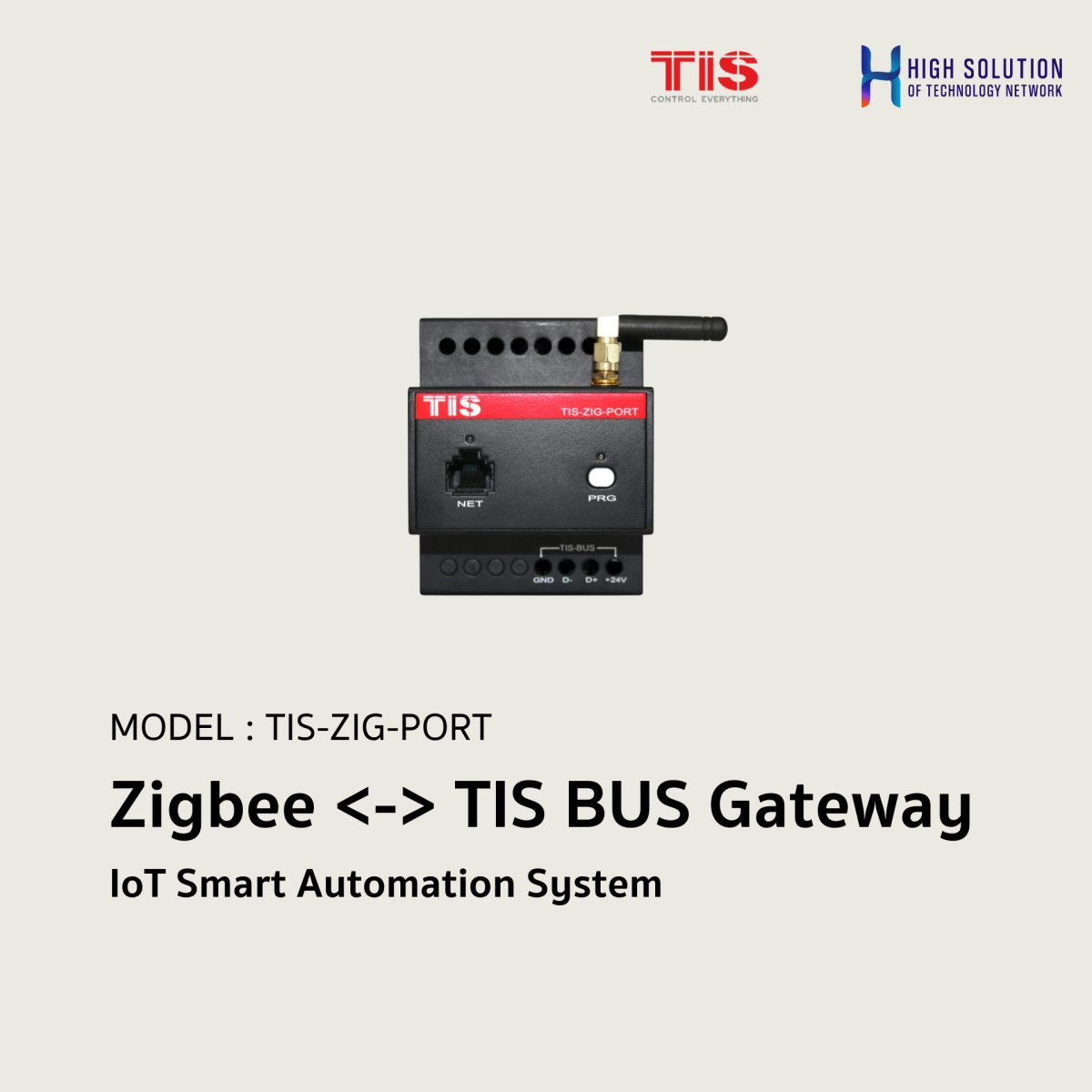 TIS-ZIG-PORT, TIS, TIS-ZIG-PORT, TIS, Zigbee TIS BUS Gateway - IoT ...