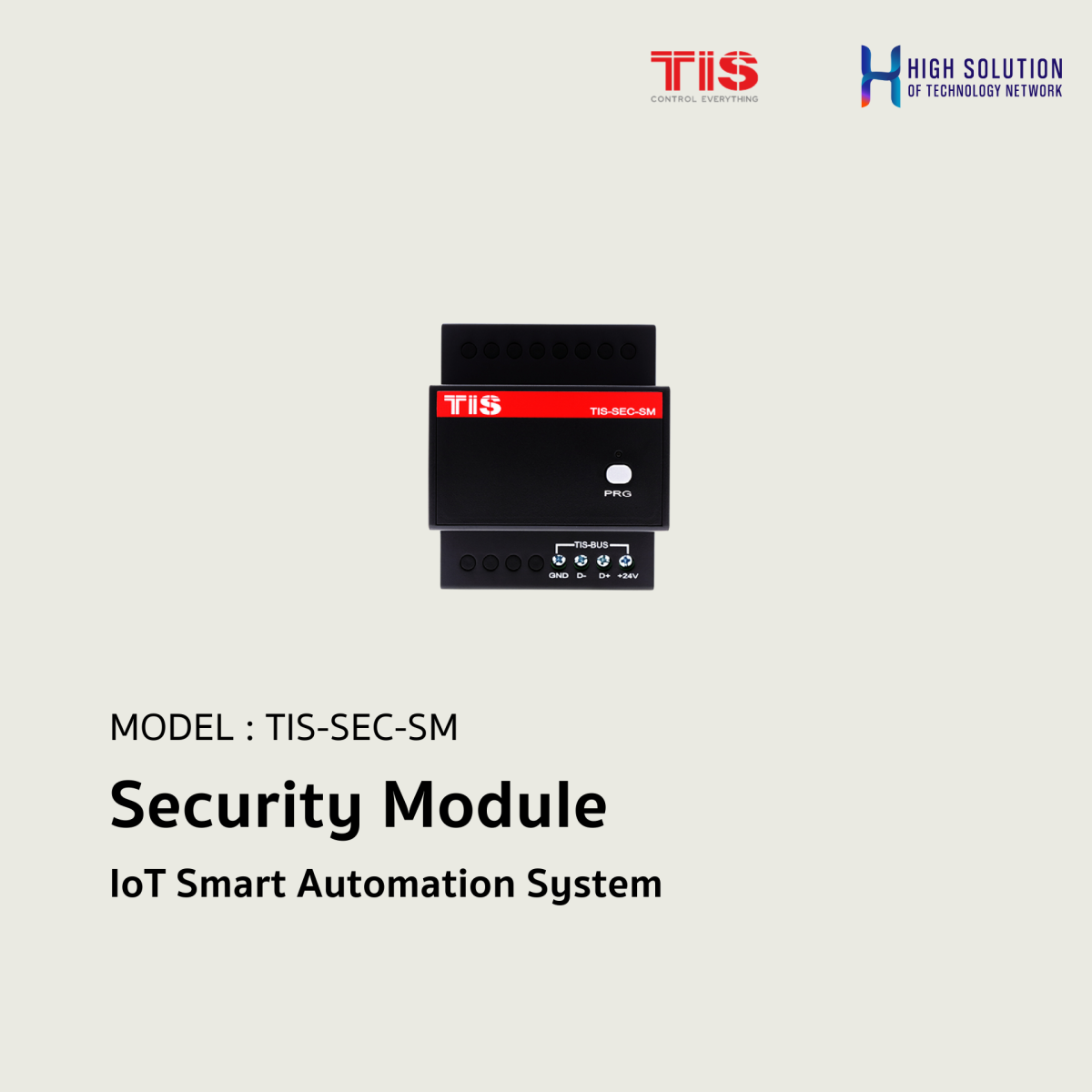TIS-SEC-SM, TIS, Security Module - IoT Smart Automation System - hstn