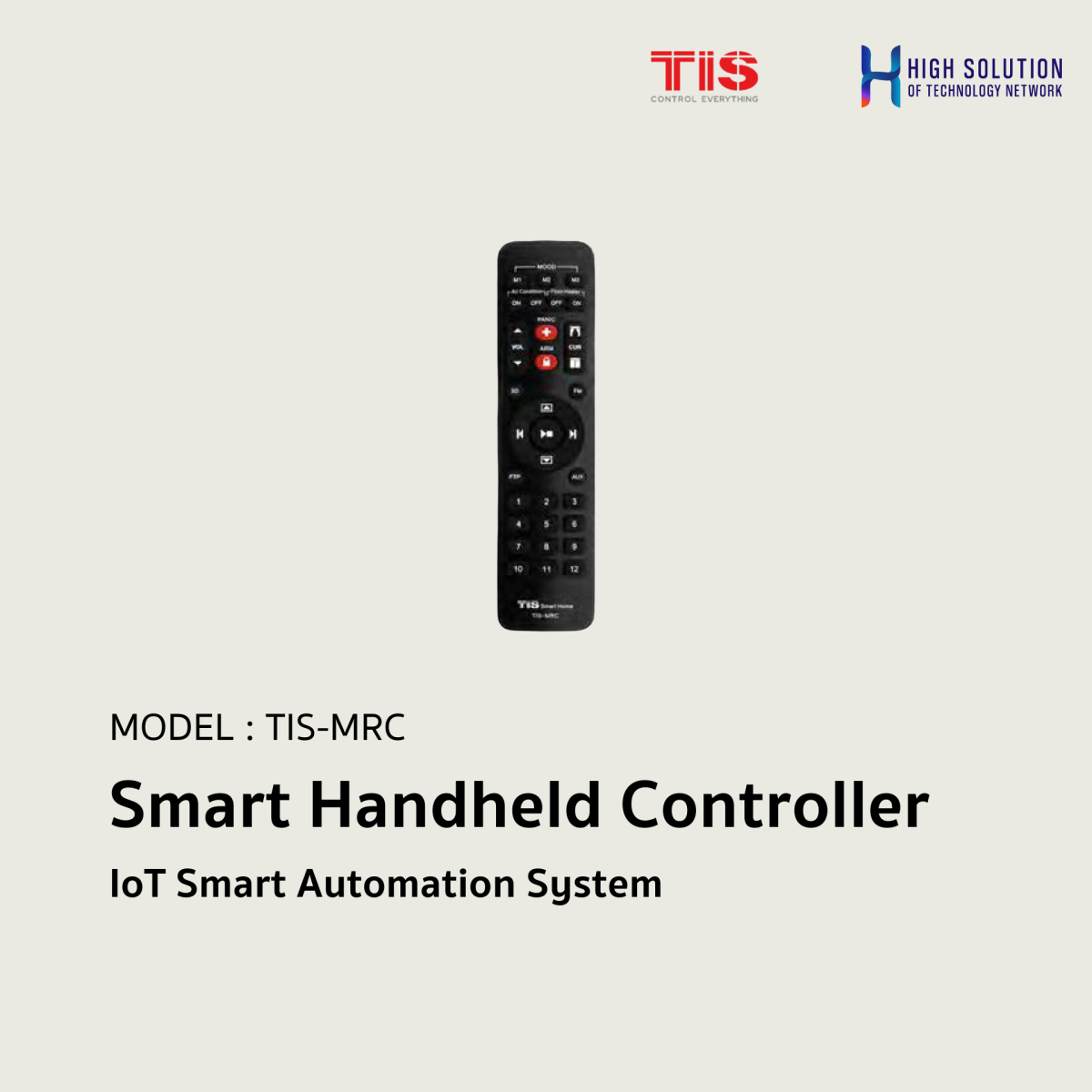 TIS-MRC, TIS, Smart Handheld Controller - IoT Smart Automation System