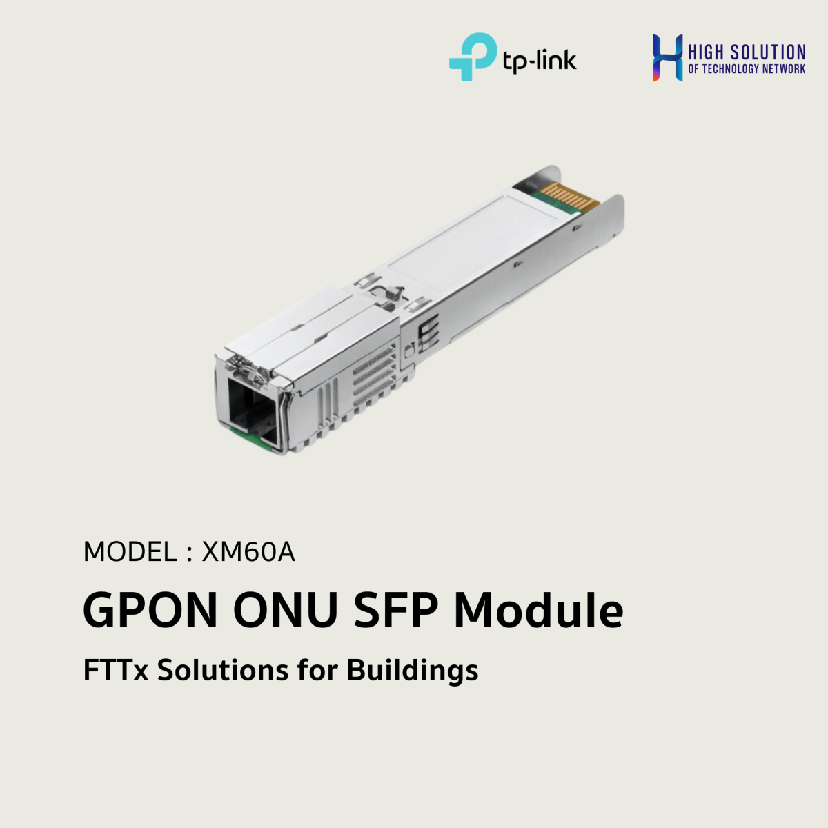 XM60A tp linkGPON ONU SFP Module FTTx Solutions for Buildings