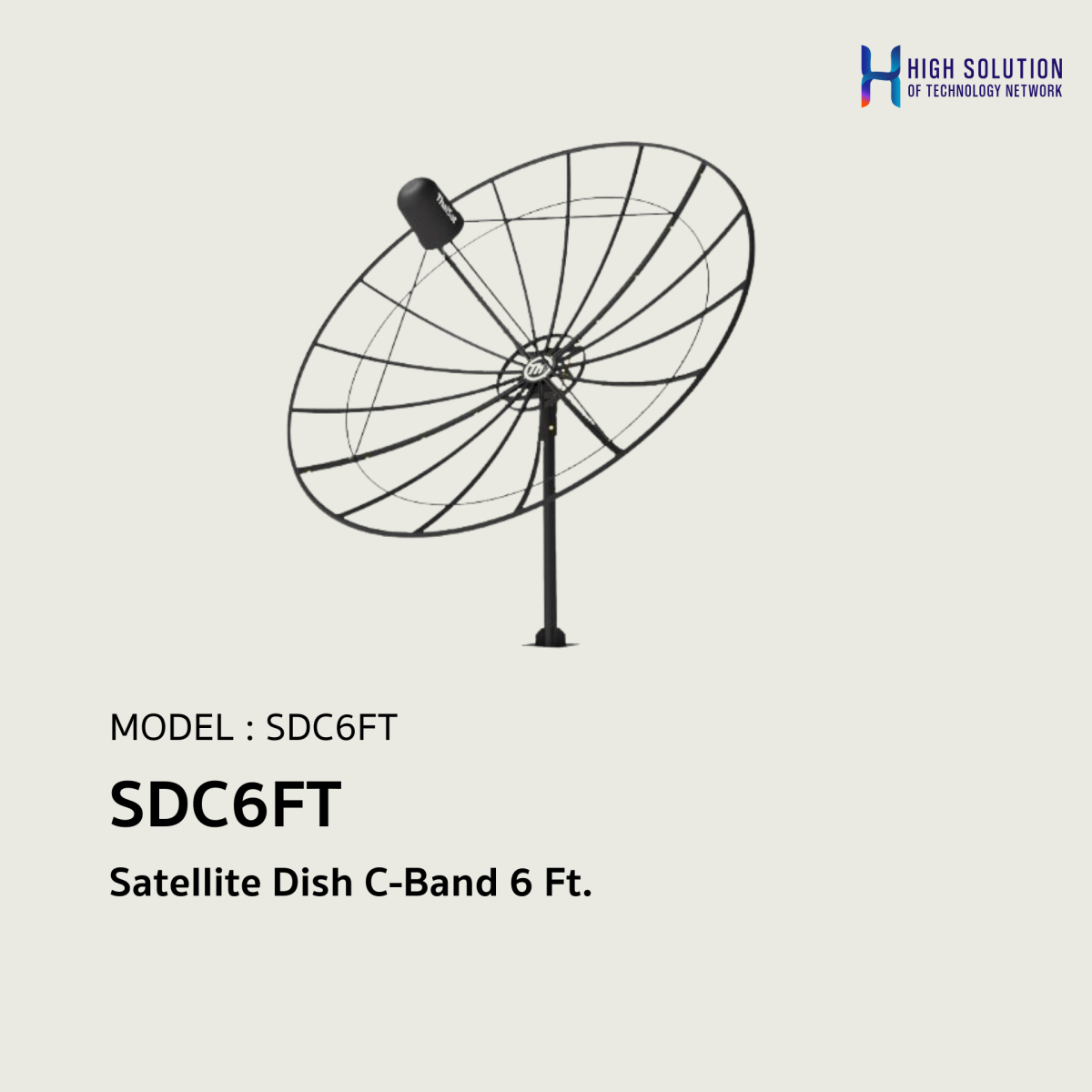 Satellite Dish C-Band 6 Ft. - hstn