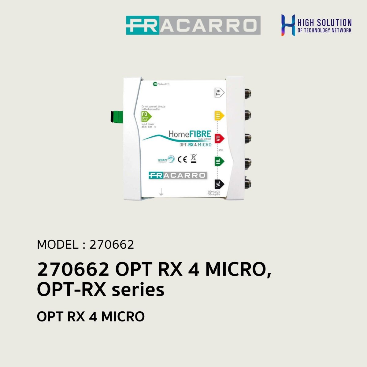 270662 OPT RX 4 MICRO, OPT-RX series - hstn