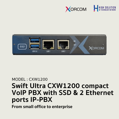Swift Ultra CXW1200 (xorcom) – compact VoIP PBX with SSD & 2 Ethernet ports - IP-PBX Solutions ...