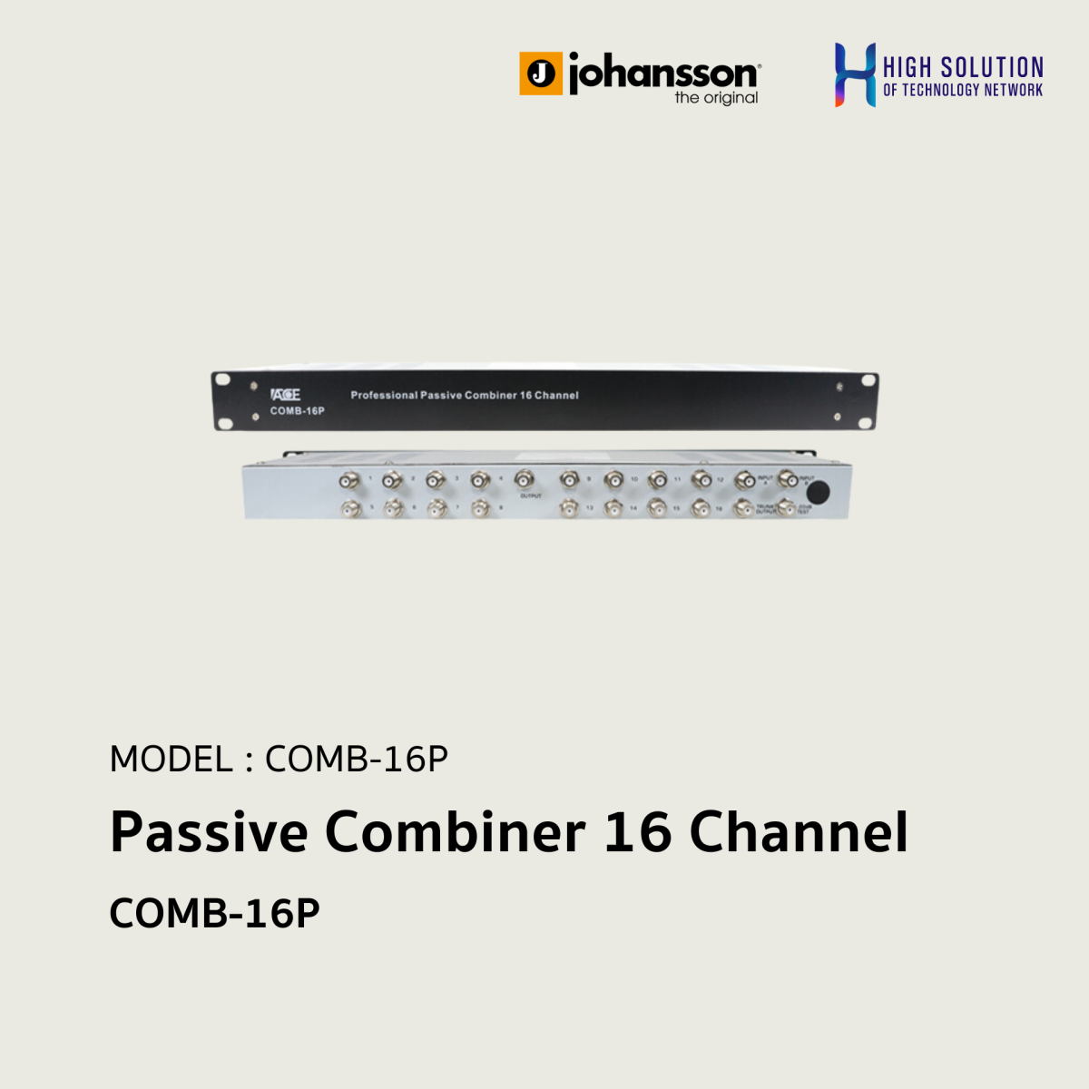 Passive Combiner 16 Channel - hstn