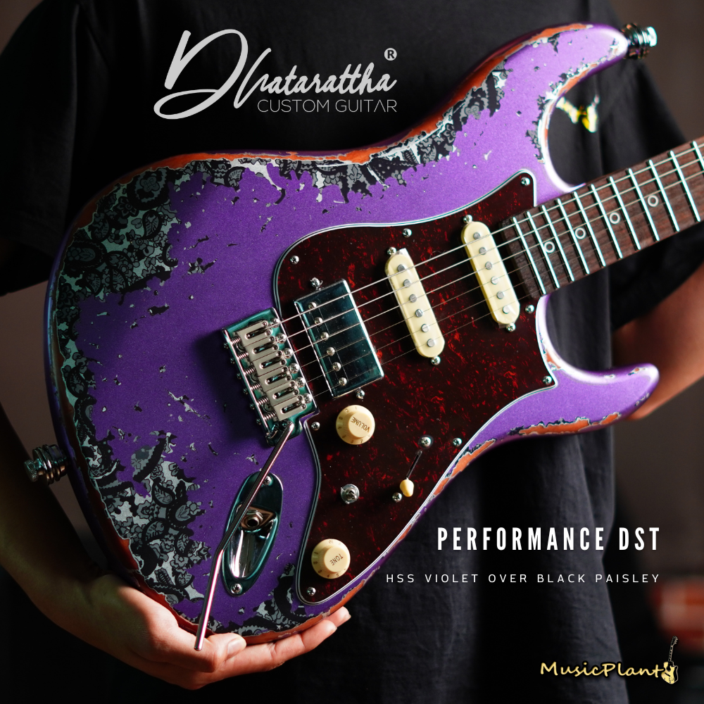 Dhatarattha - Performance DST | Violet Over Black Paisley