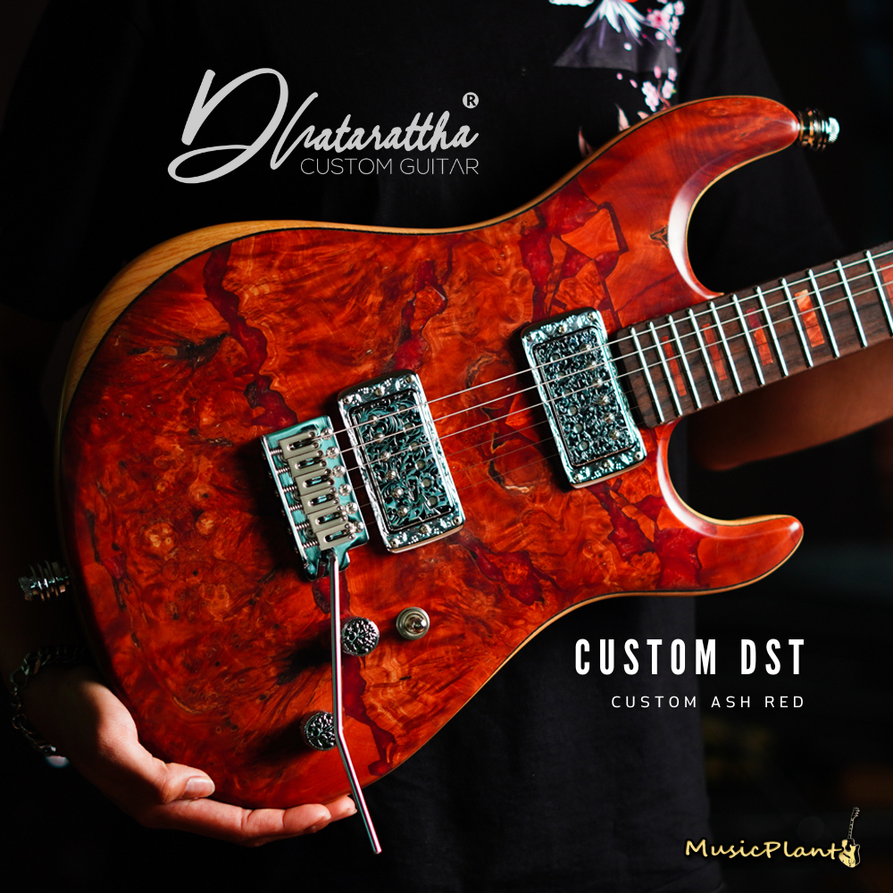 Dhatarattha - Custom DST Swamp Ash | Red