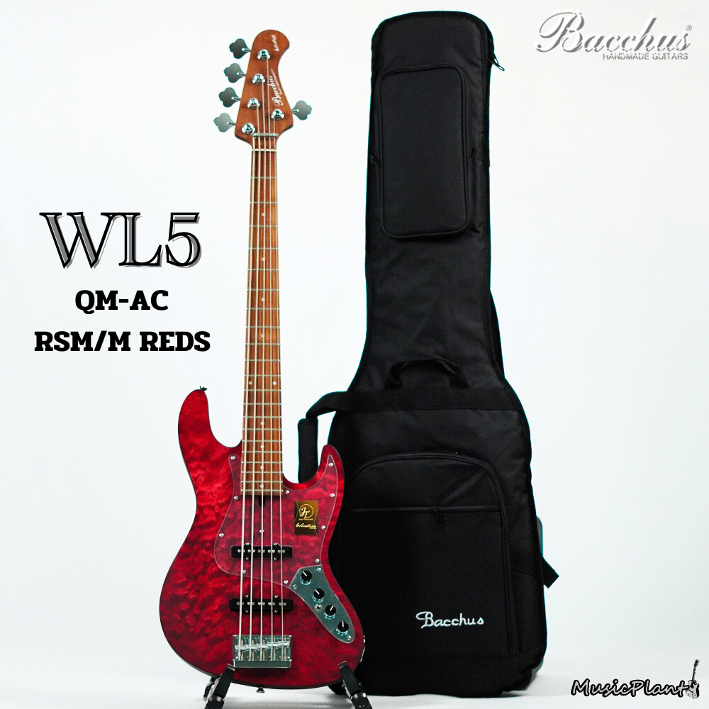 Bacchus เบส Passive - Active - WL5-QM-AC RSM/M REDS