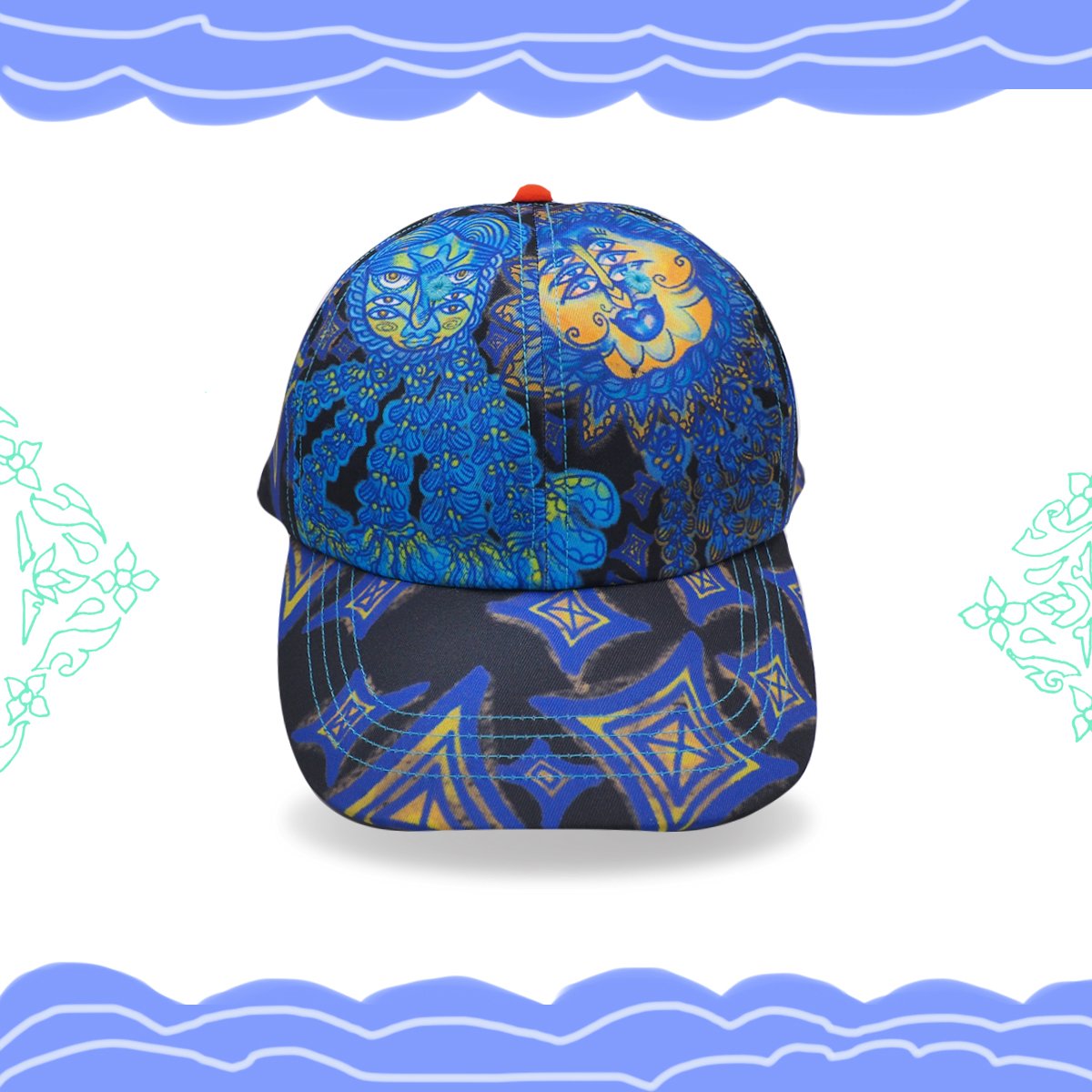 MAMAD Cap CAP09, a high-quality fabric cap with a cool design from Thai ...