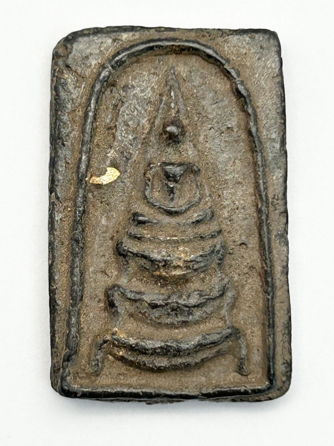 พระสมเด็จยอดขุนพล เนื้อตะกั่วถ้ำชา - sukjaiantique