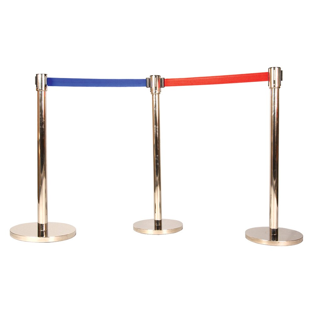 BO7A : เสากั้นทางเดินแบบเก็บเชือกในตัว