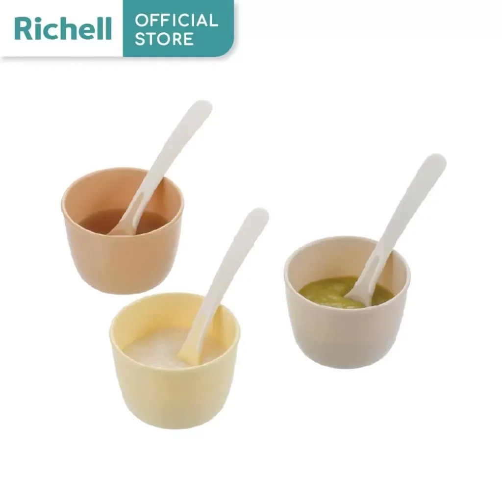 RICHELL ชุดถ้วยหลุมมีฝาปิดพร้อมเจลเย็น (5m+) - pungklom