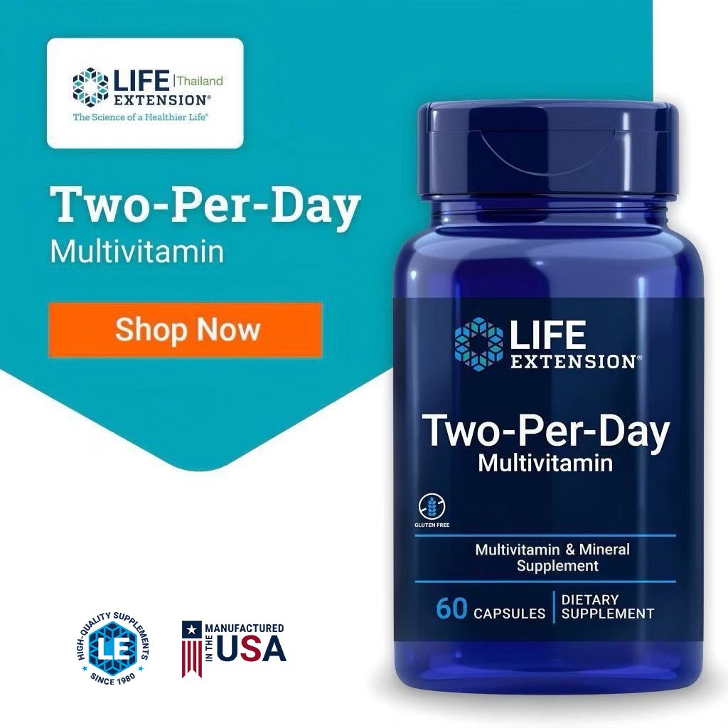 Two-Per-Day Multivitamin - lifeextension