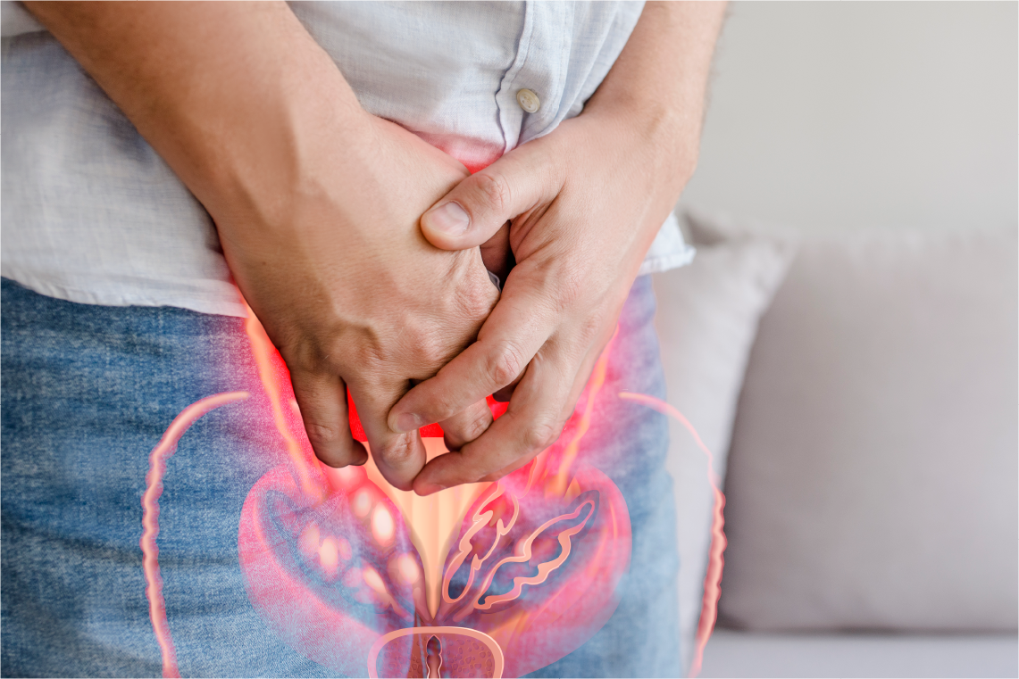 ปัสสาวะขัด ปัสสาวะบ่อย เสี่ยงต่อมลูกหมากโต - hashi-pflow