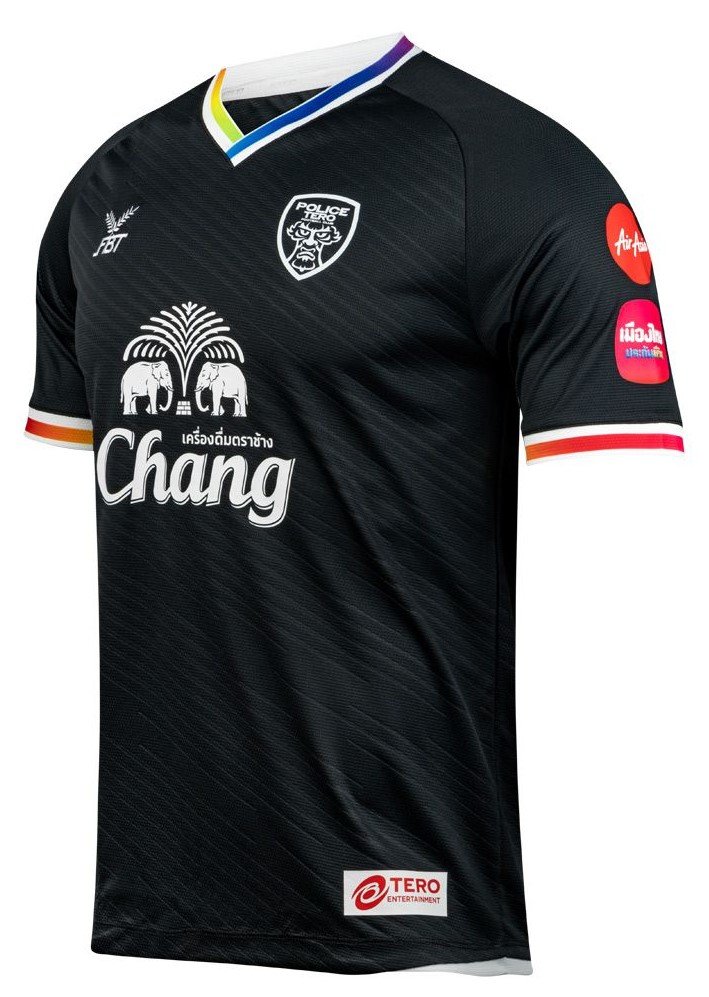 2023-24 Police Tero FC Thailand Football Soccer League Jersey Shirt ...