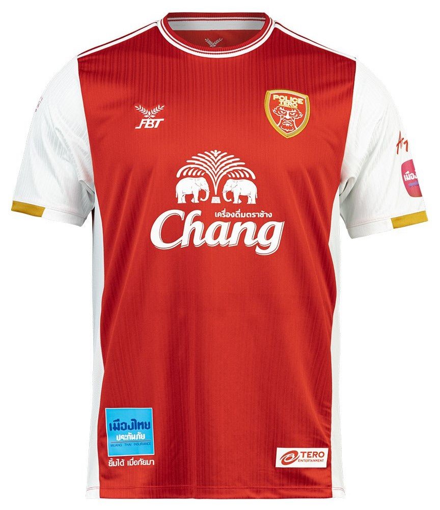 2024-25 Police Tero FC Thailand Football Soccer League Jersey Shirt ...