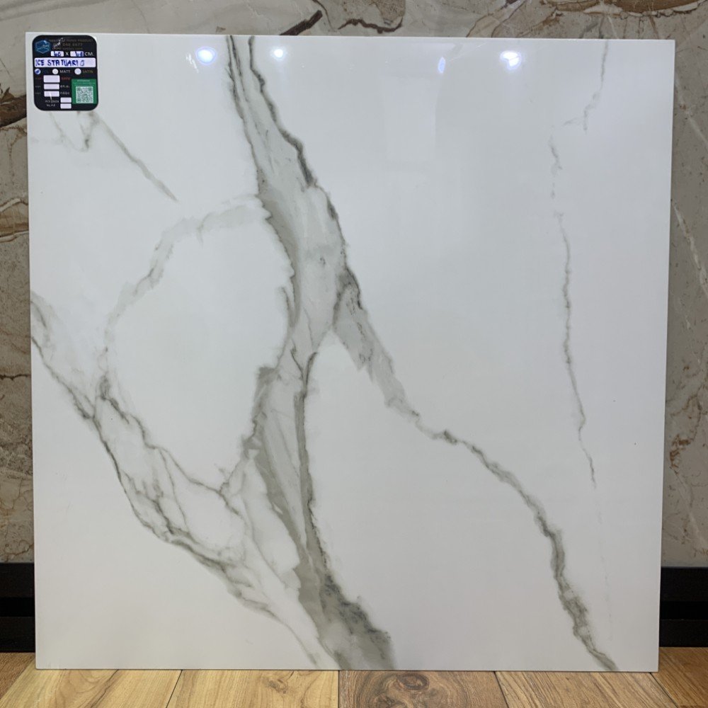 60X60 BLD- ICE STATUARIO POL