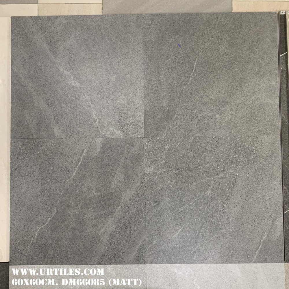 Anti-Slip Tile R10 | 60X60 SILVER STONE NHP66085BM Black
