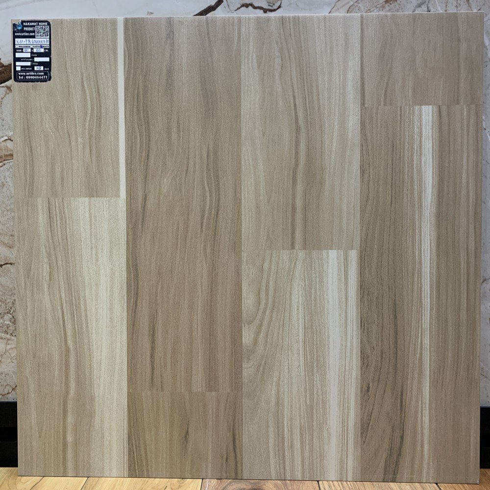 60x60 CM Parquet Wood Porcelain Tile (NHPKM6060003TR-KG)