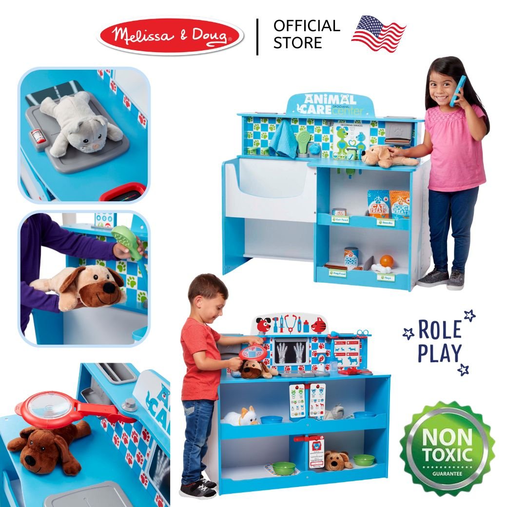 Melissa & Doug Animal Care Activity Center Vet รุ่น 31700 ชุดเคาท์เตอร์ ...