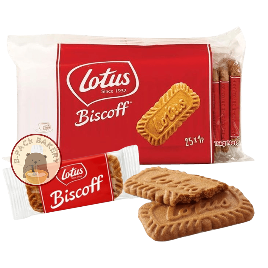 Lotus Biscoff Caramelised Biscuit - bpackbakery