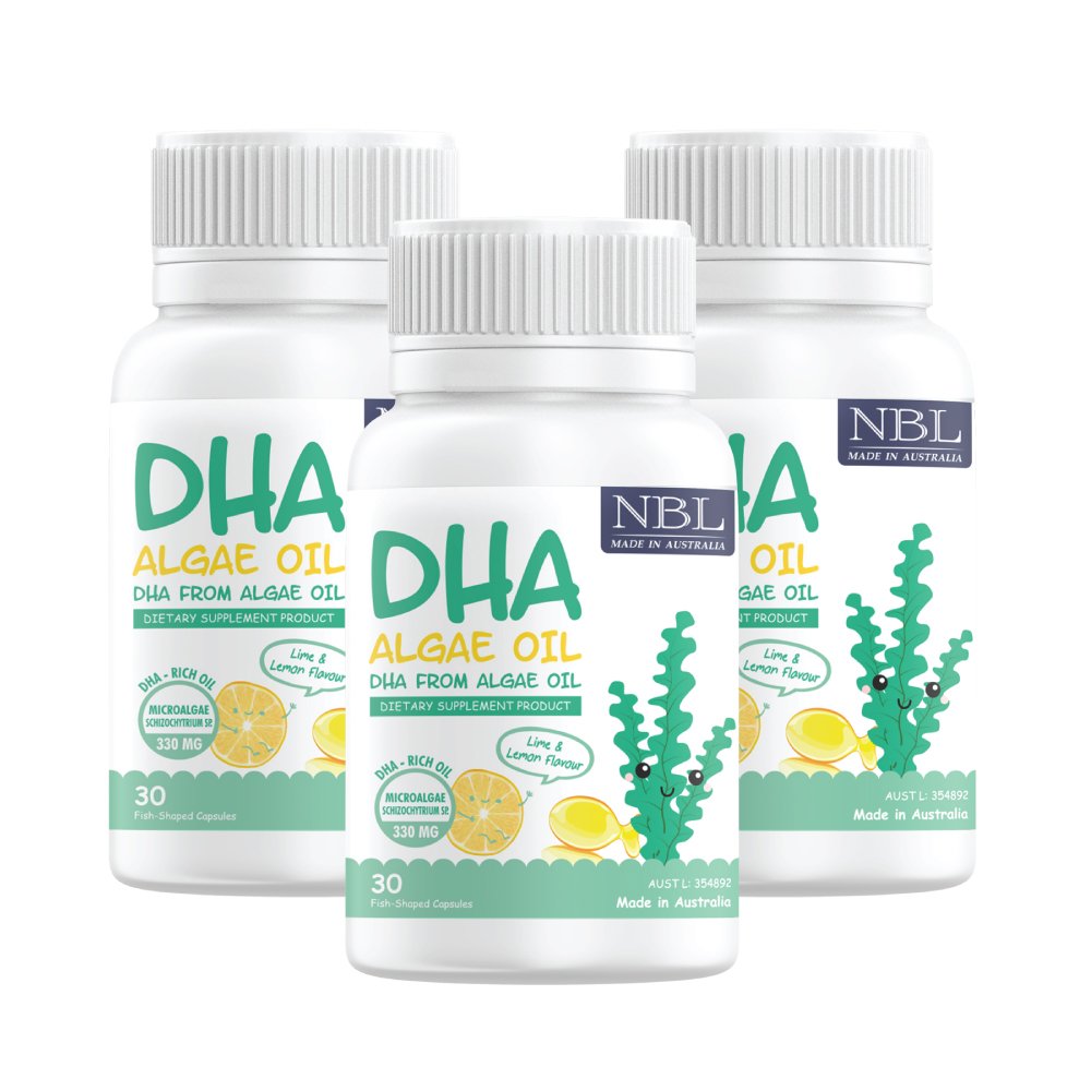 NBL DHA Algae Oil ดีเอชเอจากสาหร่ายเข้มข้น 470 mg