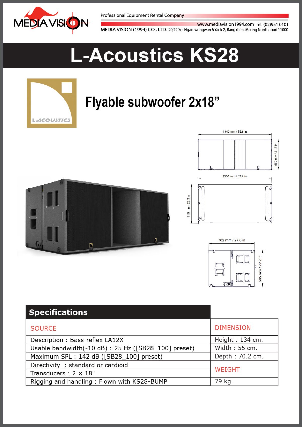 L-ACOUSTICS KS28