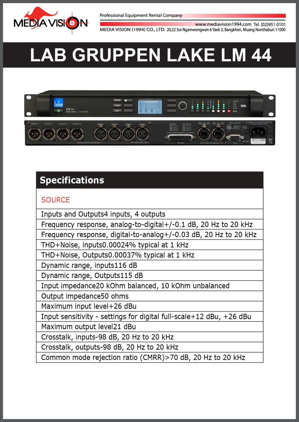 LAB GRUPPEN LAKE LM 44
