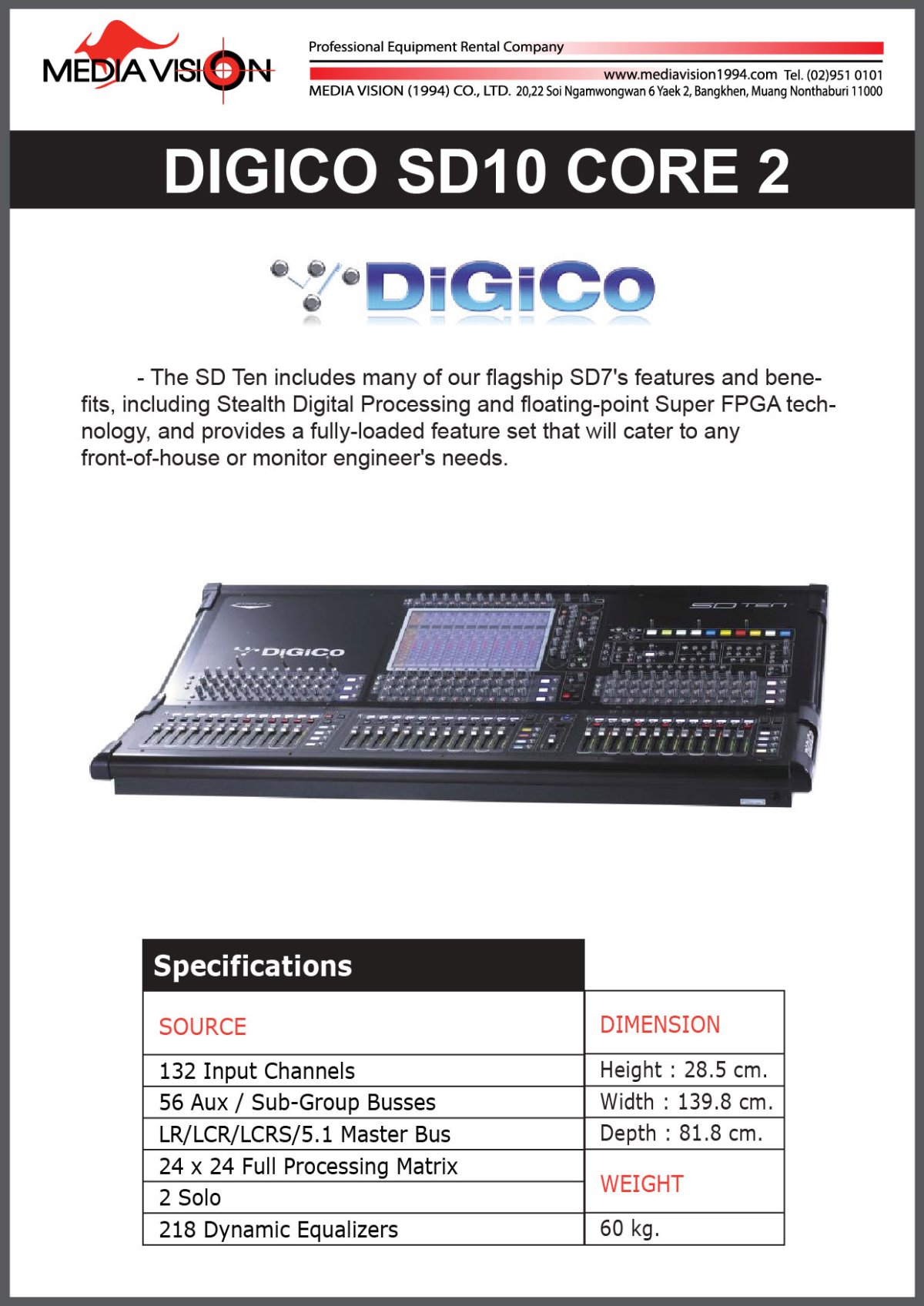 DIGICO SD10 CORE 2