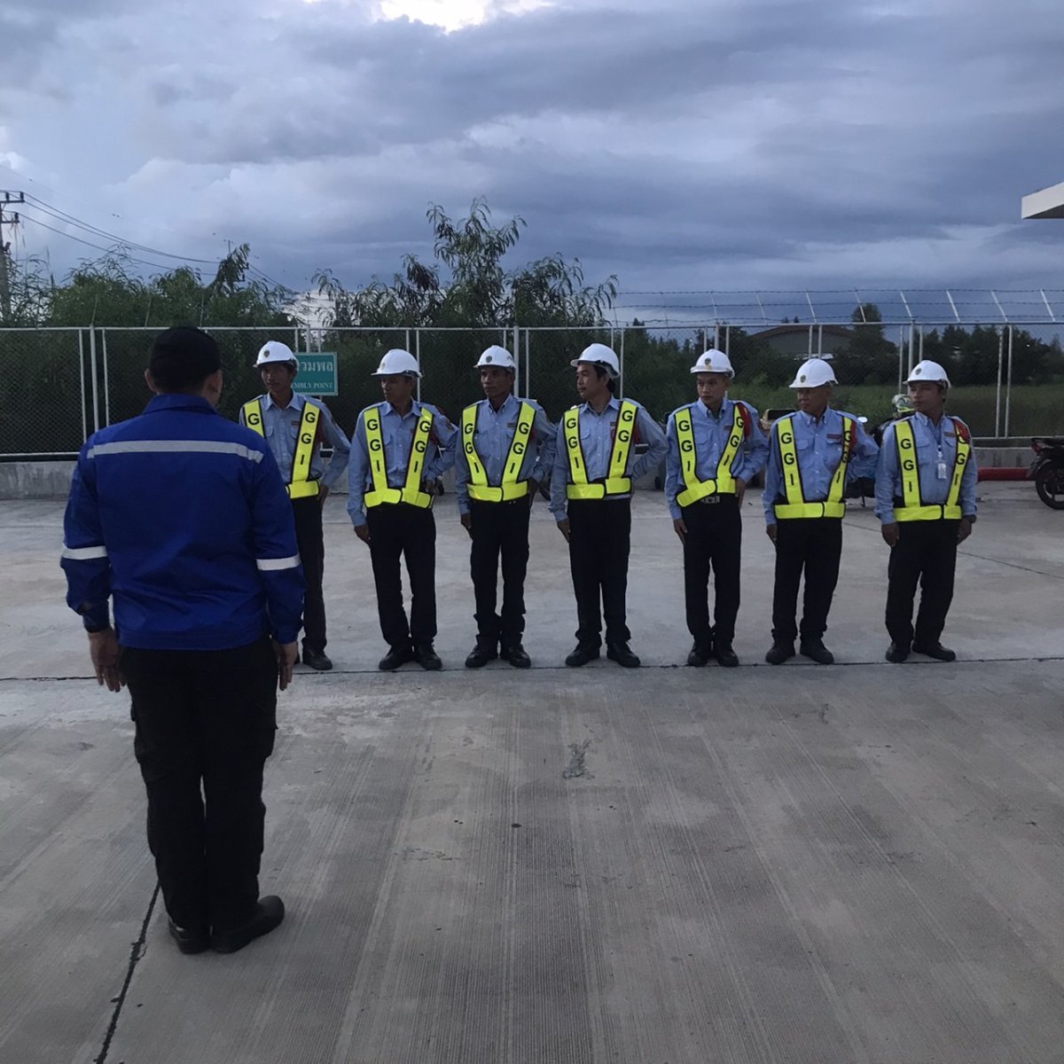 Visiting the oil depot unit of TPN Oil Pipeline Transportation Company ...