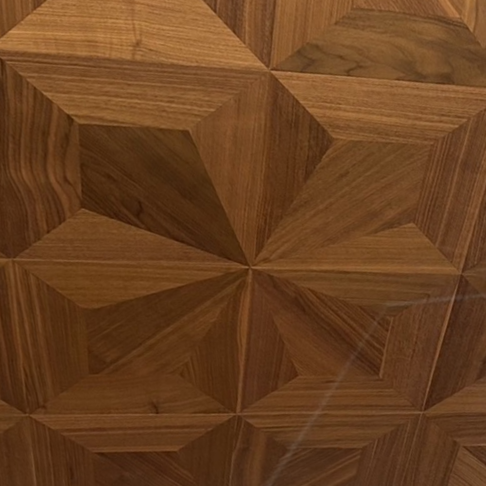 Geometry Charm Artisan Wood Ceiling