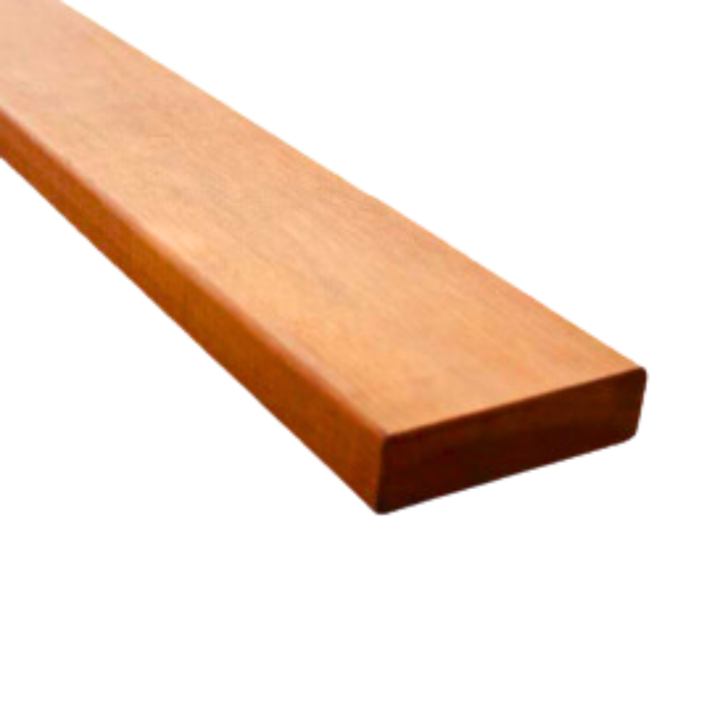 Handrail Excelsa Chamfer 45 Red Wood - the-urbanwood