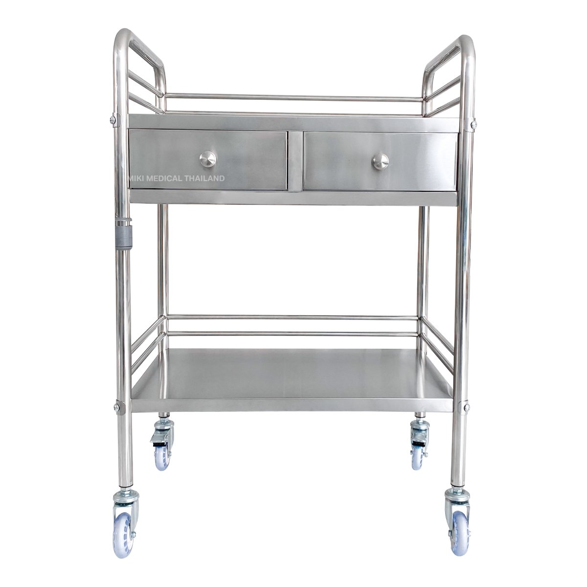 รถเข็นทางการแพทย์สแตนเลส รุ่น JDFD07 - mikithailand