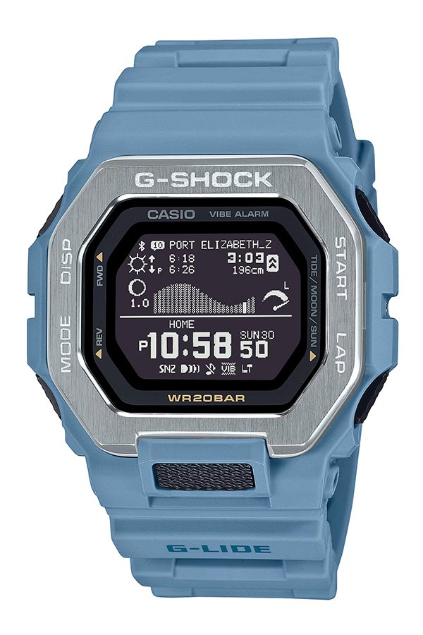 Casio G-Shock นาฬิกาข้อมือผู้ชาย สายเรซิ่น รุ่น GBX-100-2A - timekeepershop