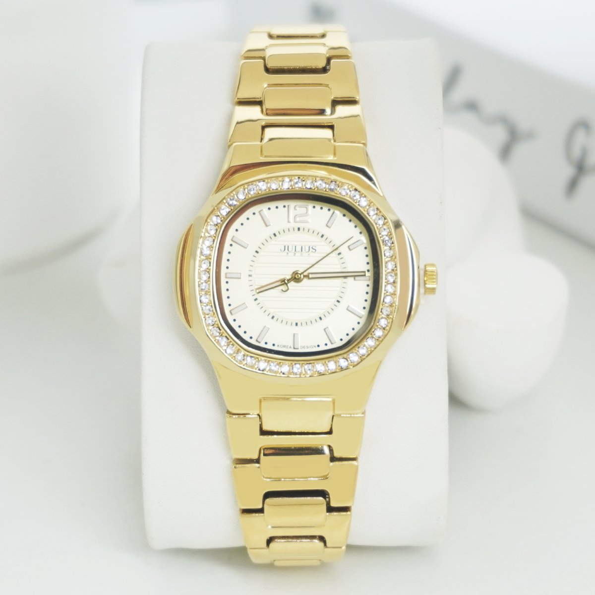 Julius นาฬิกาข้อมือผู้หญิง JA-711F - สีทอง