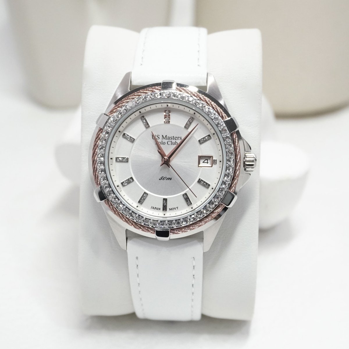 US Master Polo Club Leather - USM-DD28-WE-WE - timekeepershop