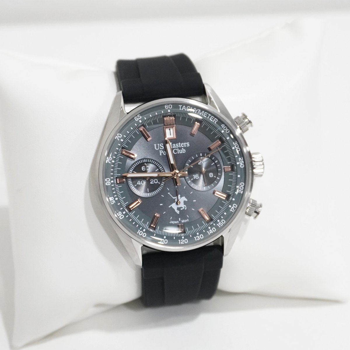 US Master Polo Club รุ่น USM-DL01-BK-GY - สีดำ/เทา