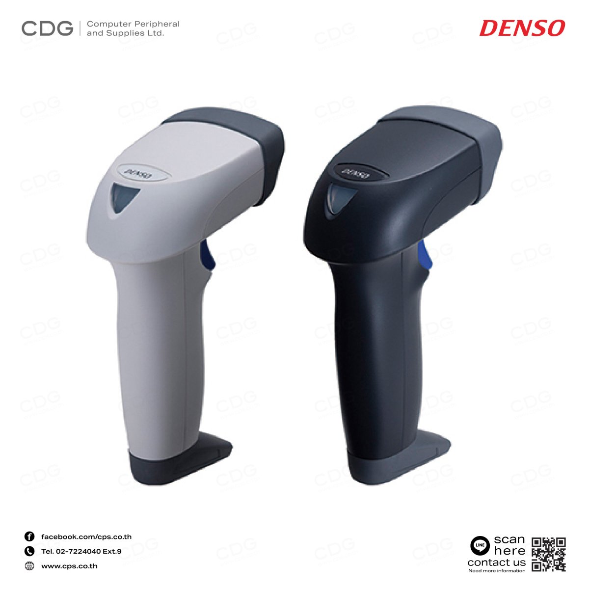 เครื่องอ่านบาร์โค้ด DENSO AT27Q-SB Bluetooth