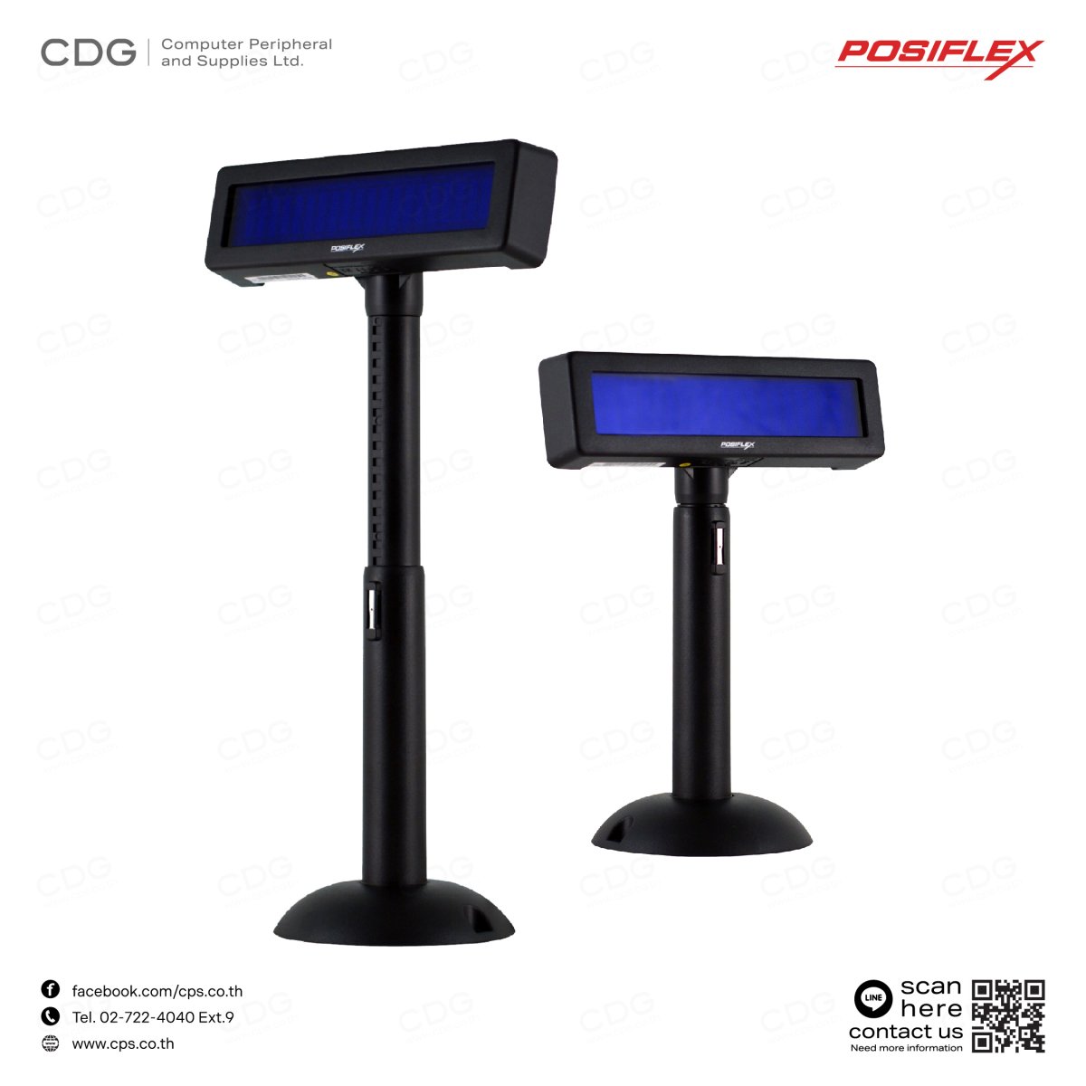 Posiflex PD-2800UE Line Display / Standalone - cps