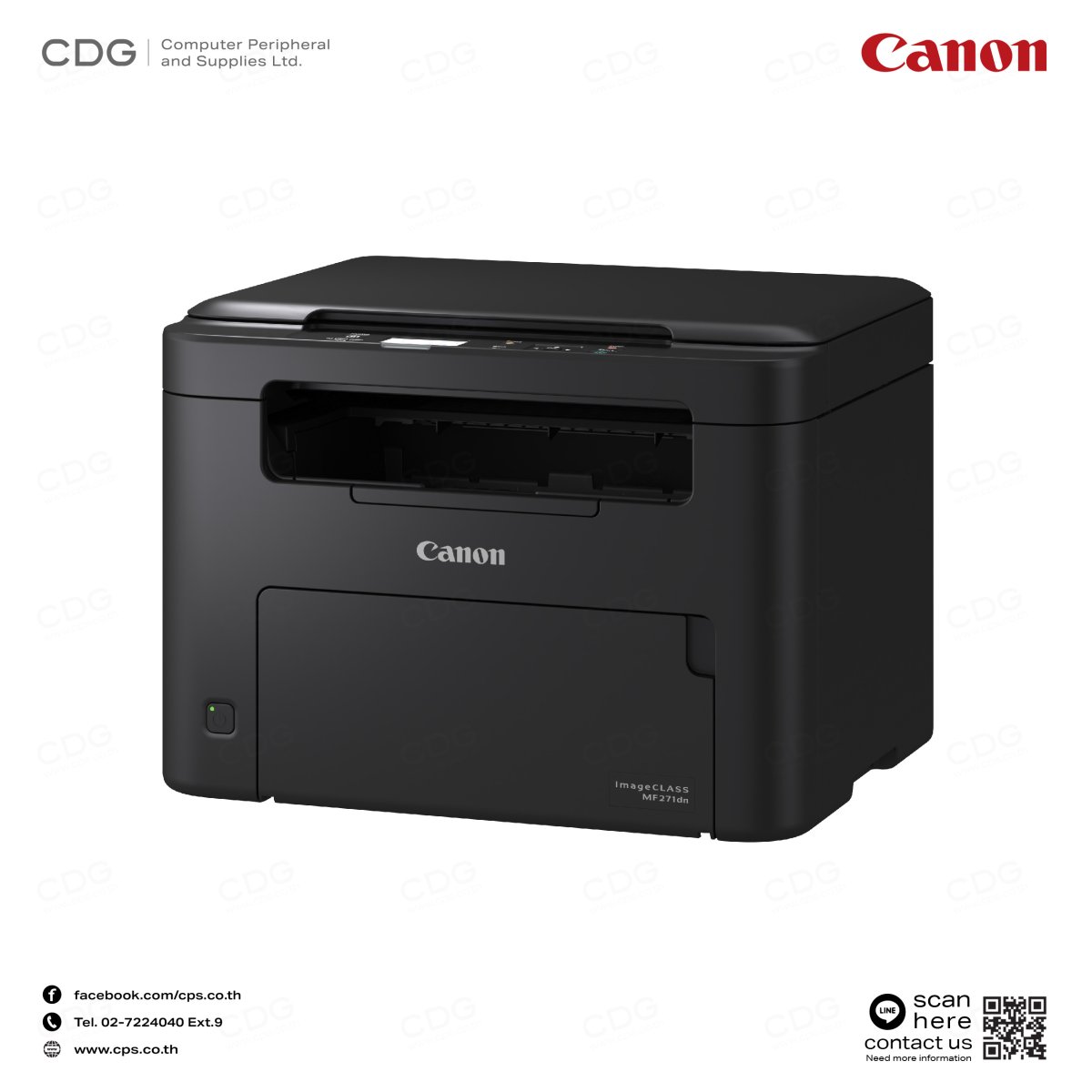 Canon Laser Printer imageCLASS MF271dn, MF272dw