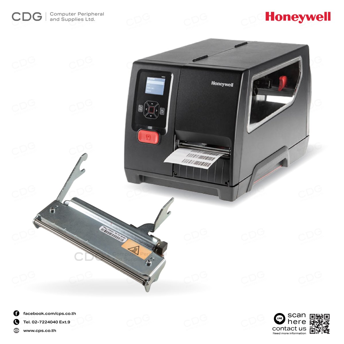 หัวพิมพ์ Honeywell PM42 (203DPI/300DPI/406DPI)