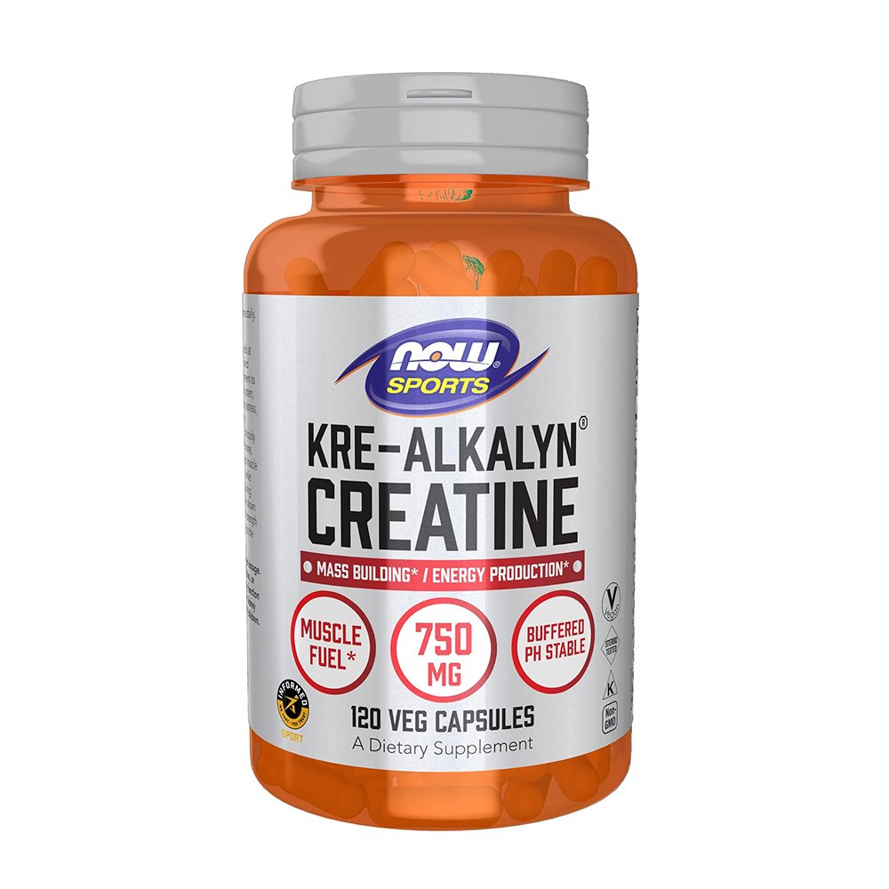 NOW Sports Nutrition, Kre-Alkalyn Creatine - 120 Veg Capsules ...