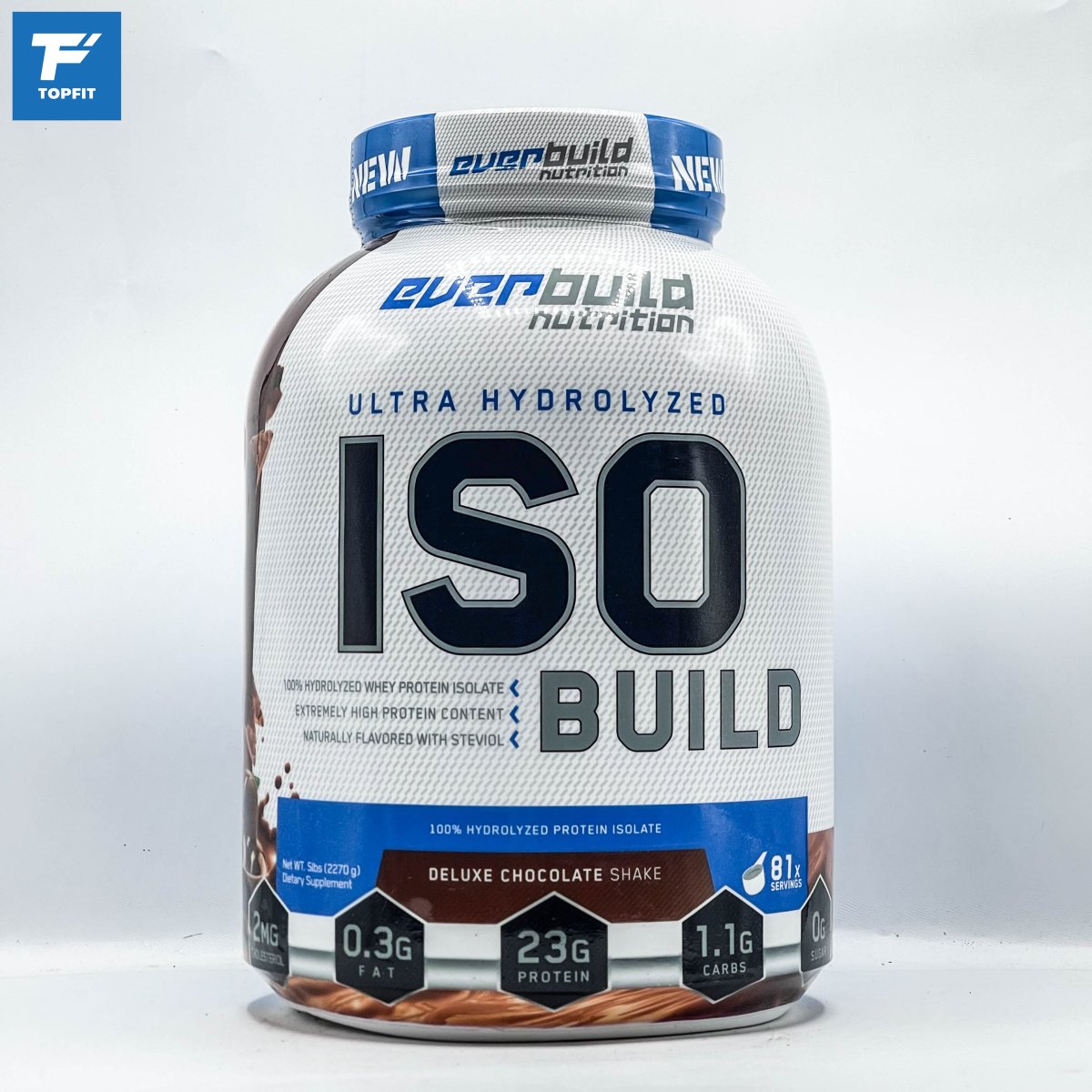 Everbuild ISO BUILD Ultra Hydrolyzed 5 lbs - 100% Ultra Hydrolyzed Whey ...
