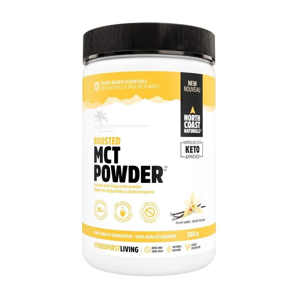 NORTH COAST NATURALS BOOSTED MCT POWDER 300 g - French Vanilla Flavor