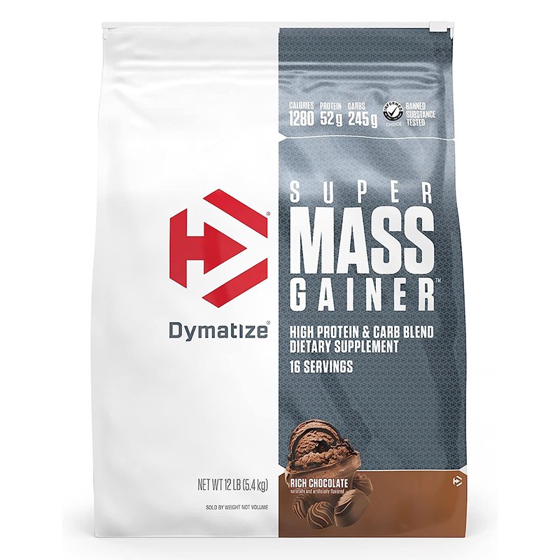 DYMATIZE Super Mass Gainer - Weight Gainer 12 Lbs.
