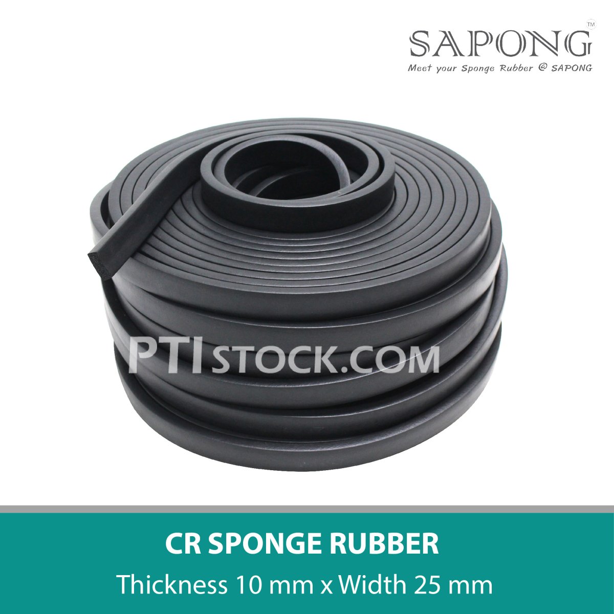 CR Sponge Rubber 10x25 mmTel : 022577154 LINE@ @ptirubber