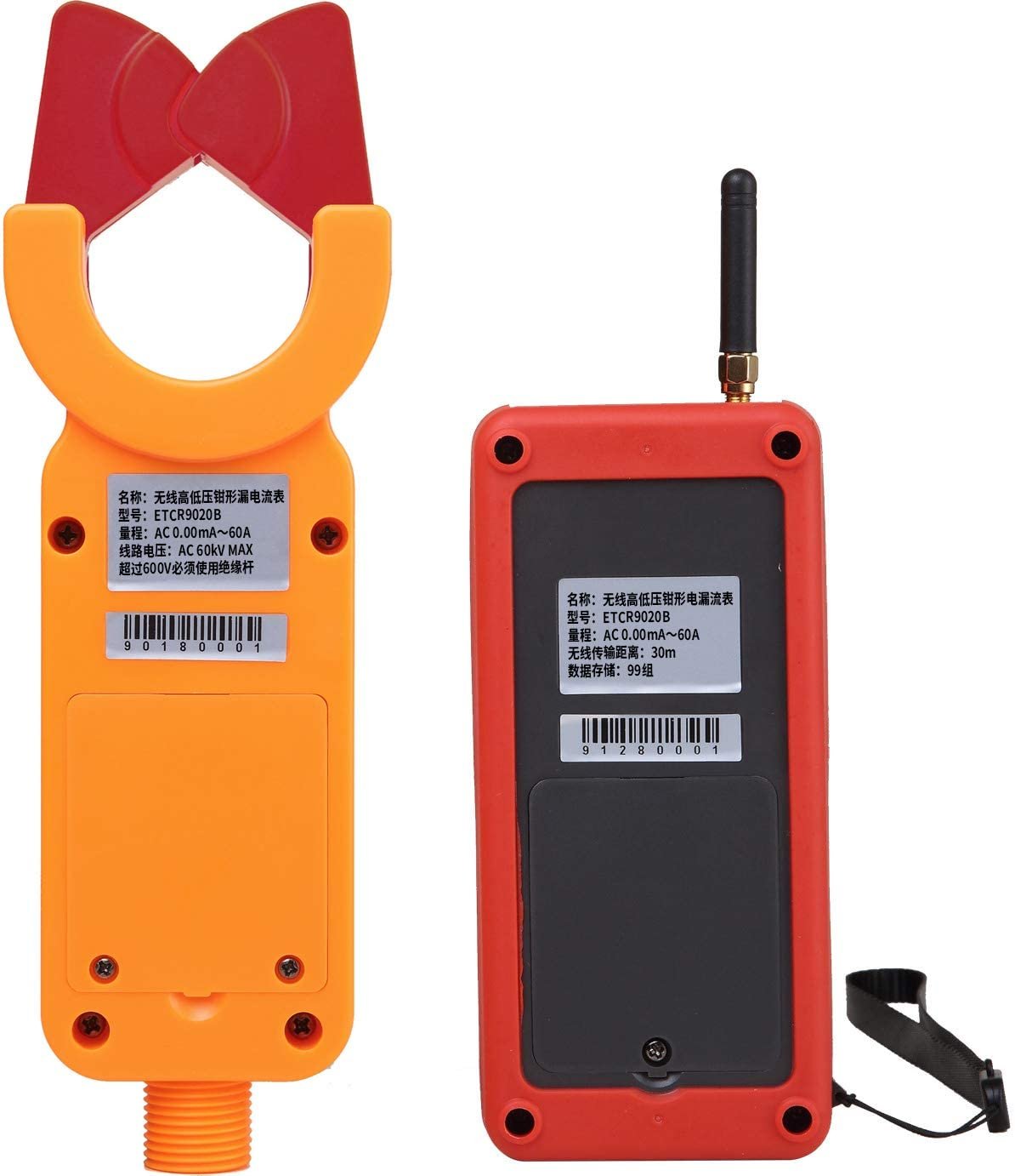 ETCR9020B Wireless H/L Voltage Clamp Leakage Current Meter , อีทีซีอาร์ เครื่องมือวัดและทดสอบ ...