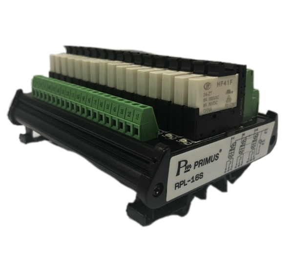 RPL-16S รีเลย์โมดูล อุปกรณ์สำหรับ รับ-ส่ง สัญญาณ Pm primus / SPDT Relay Module AC/DC Control ...